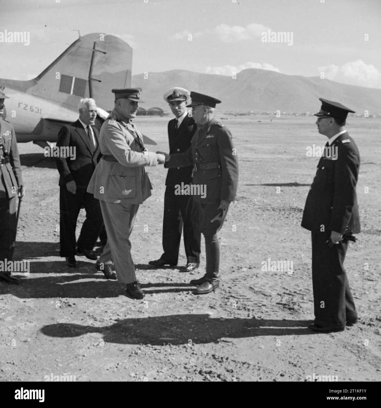 The British Army in Greece 1944 General Sir Henry Maitland Wilson, GOC ...