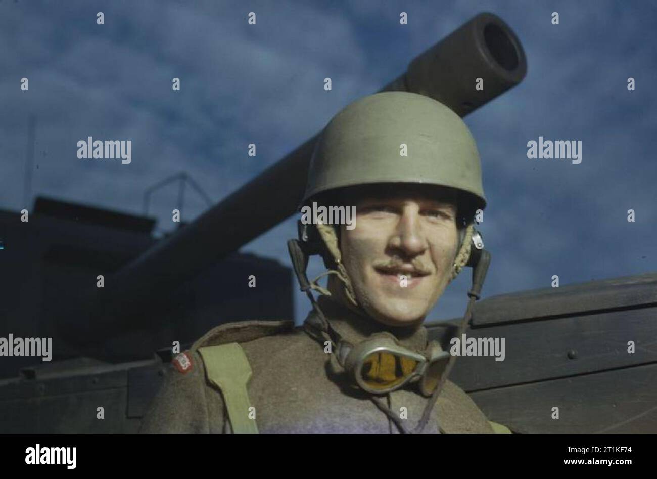 Guards Armoured Training Wing, Pirbright, Surrey, November 1943 A ...