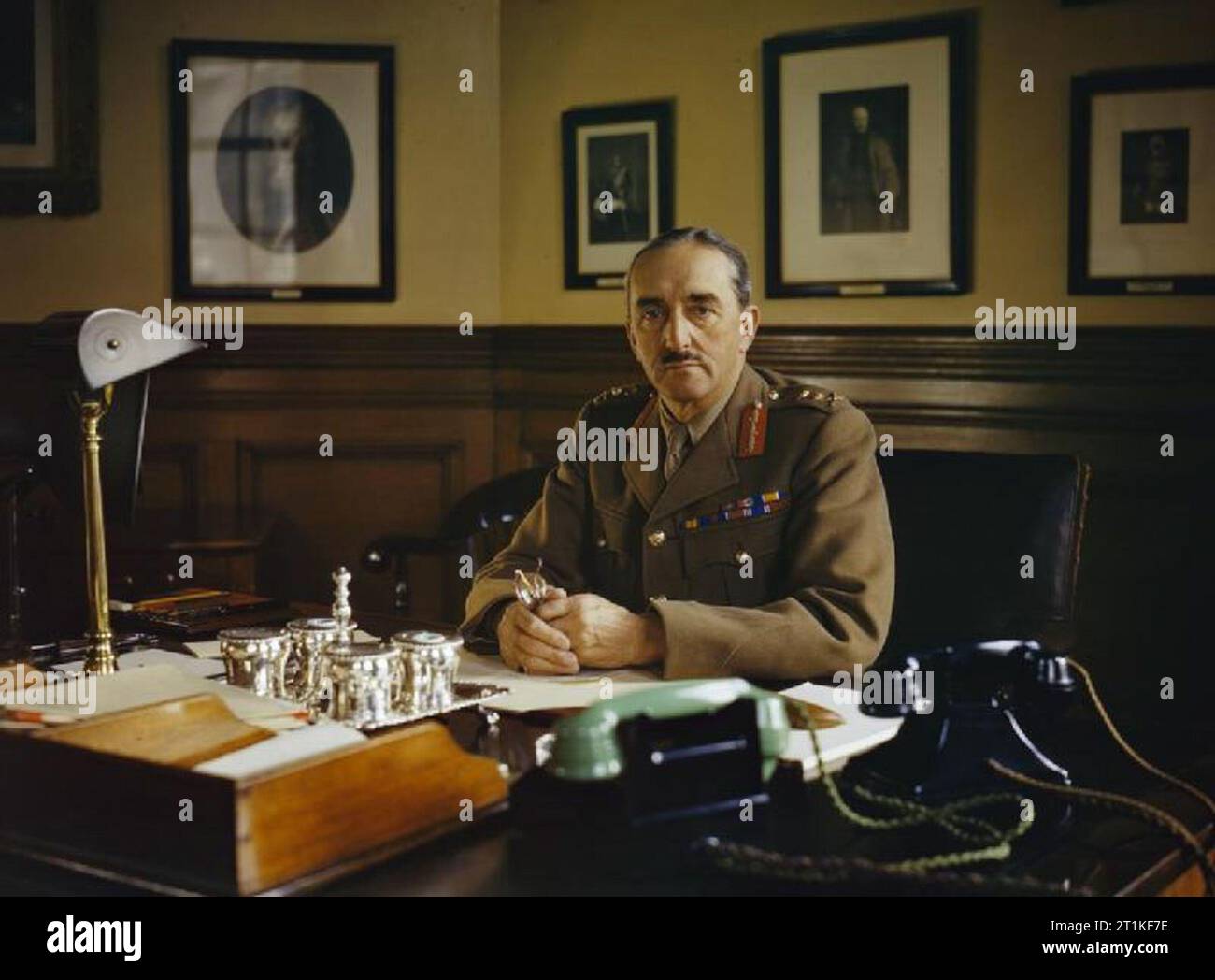 General Sir Alan Brooke, Chief of General Staff, 1942 The Chief of ...