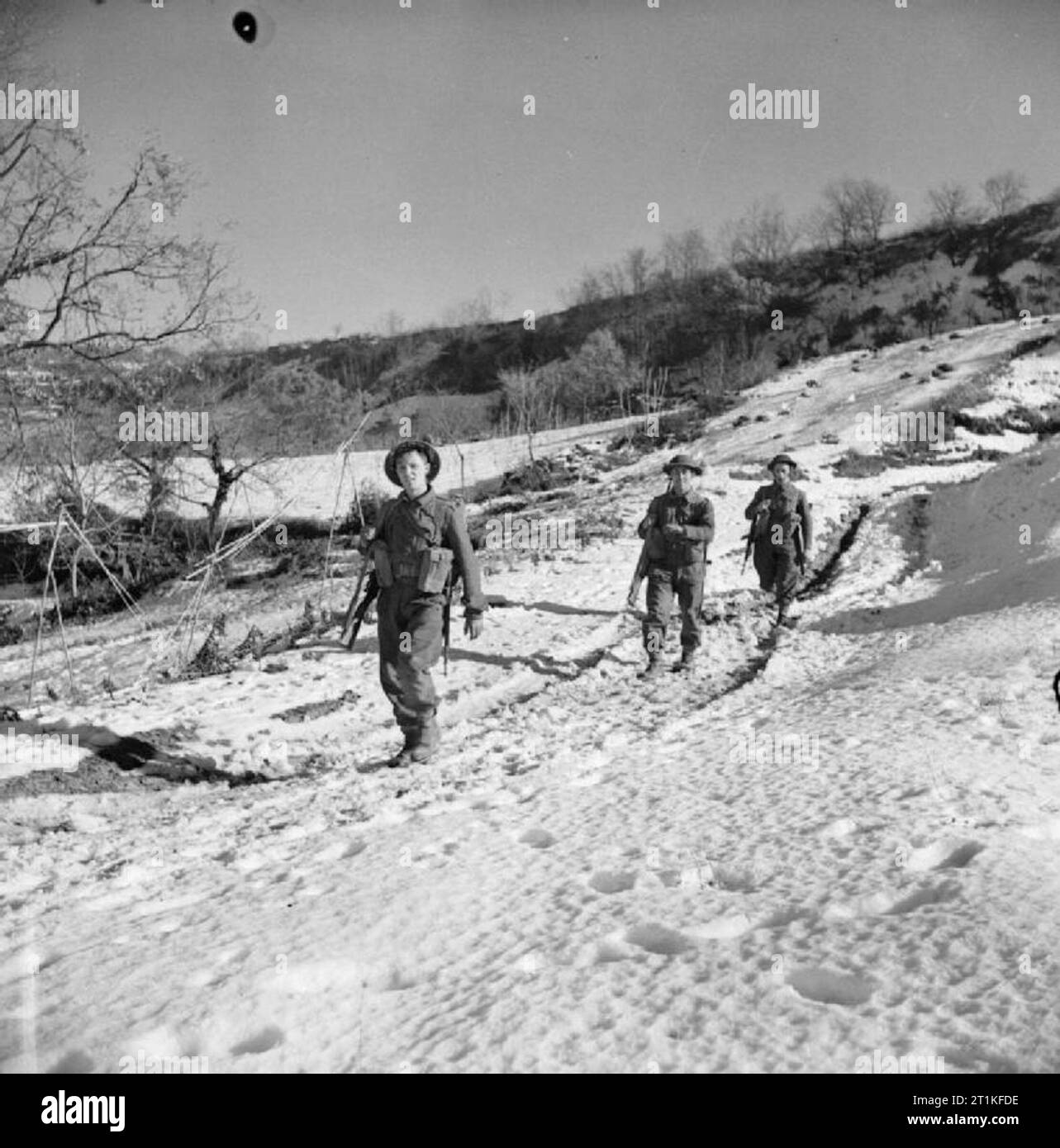 The British Army in Italy 1943 Men of the 1st Battalion Green Howards ...