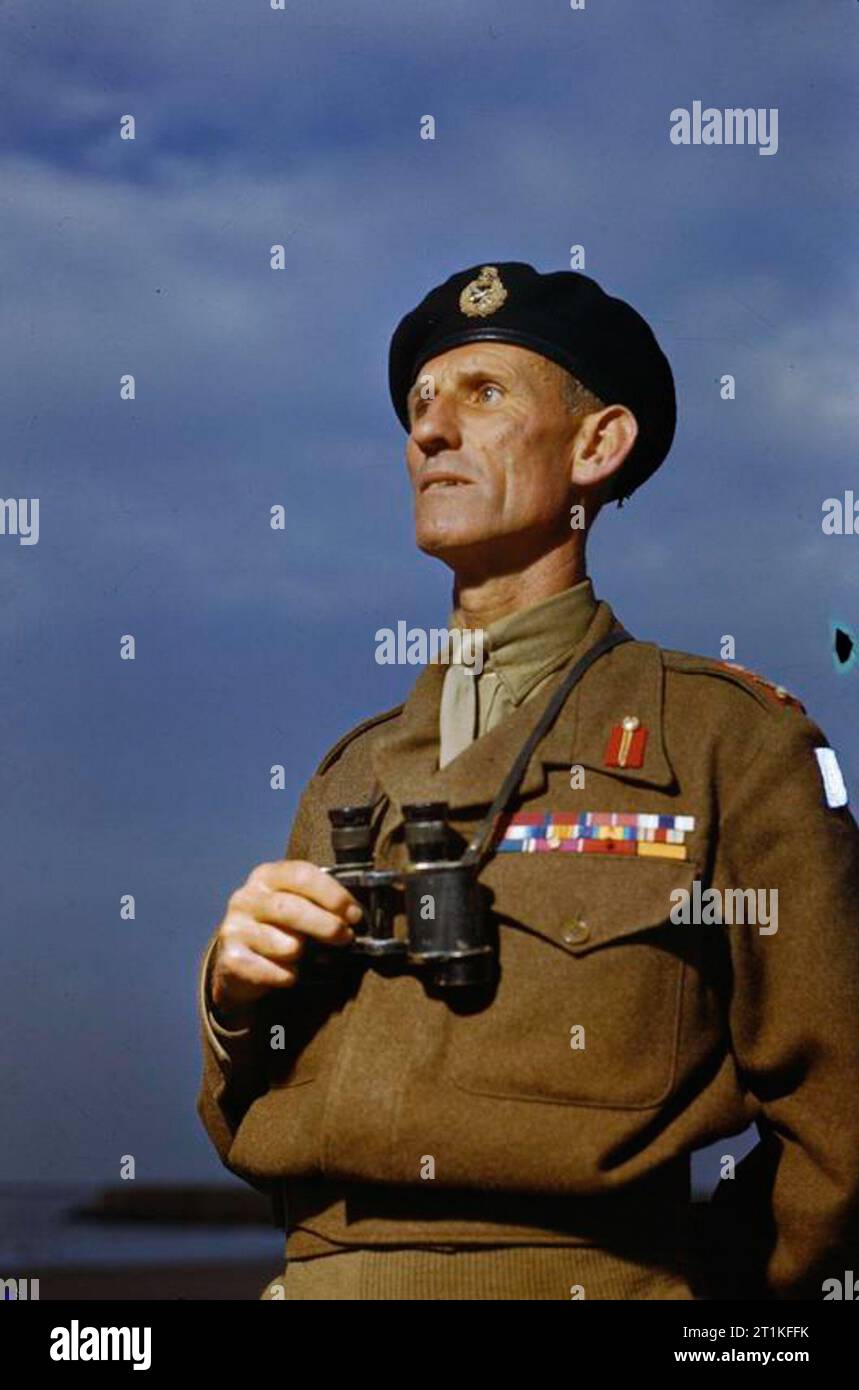 New Eighth Army Commander at Tac Eighth Army Headquarters, Italy, 1 ...