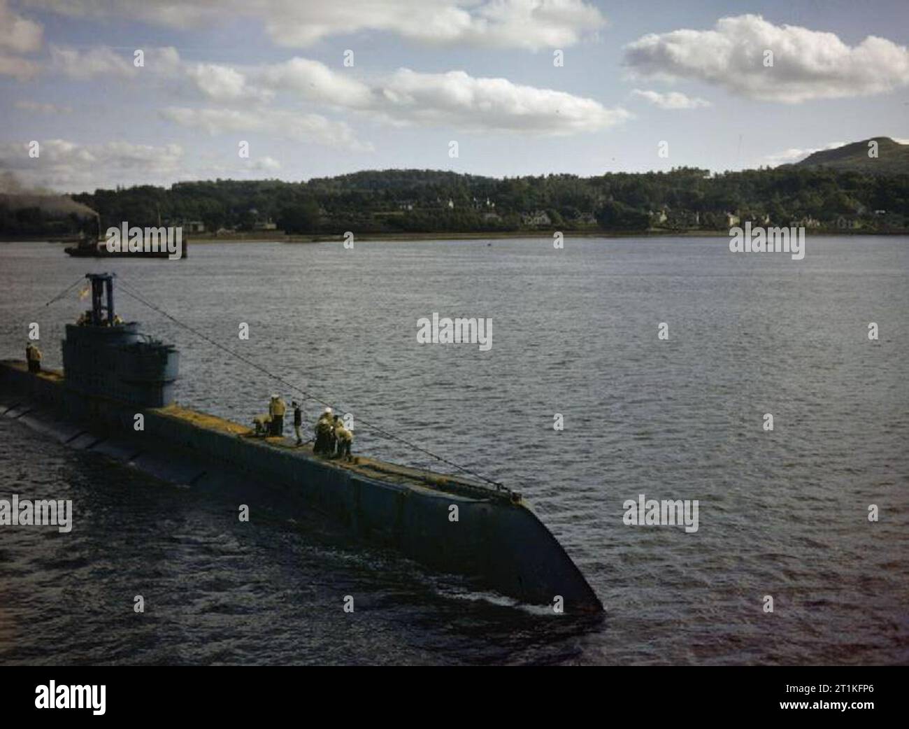 On Board the Submarine Depot Ship HMS Forth, Holy Loch, Scotland, 1942 ...