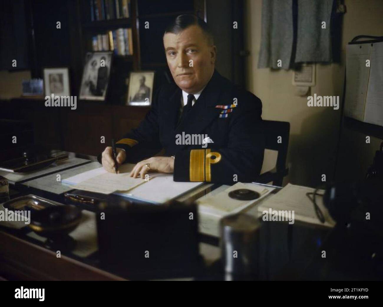 Rear Admiral Sir Robert L Burnett, November 1942 Rear Admiral Sir R L ...