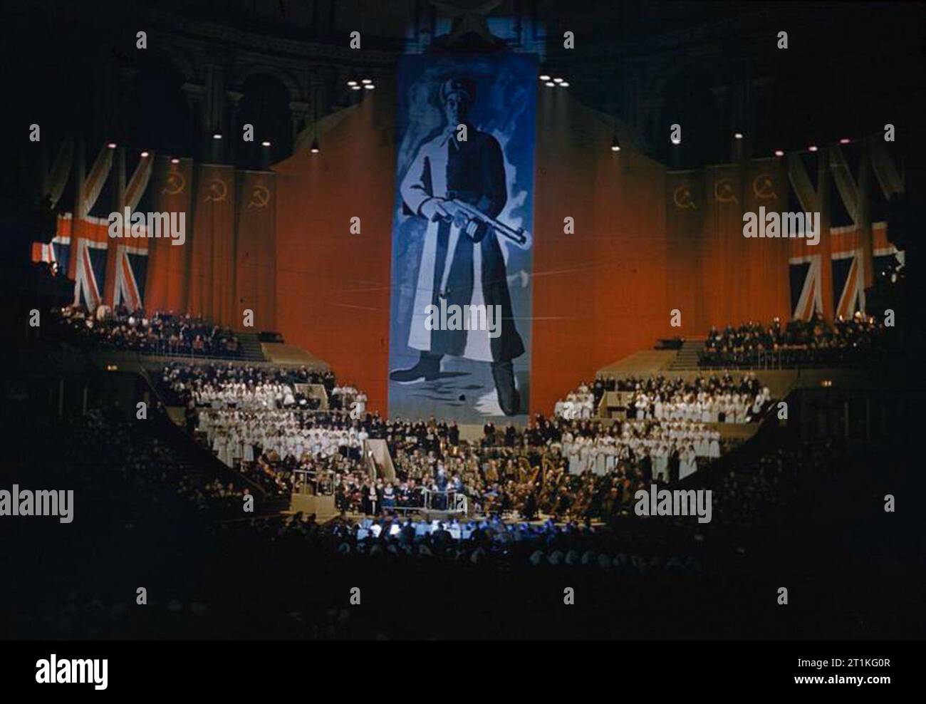Salute To the Red Army at the Albert Hall, London, 1944 Concert held at ...