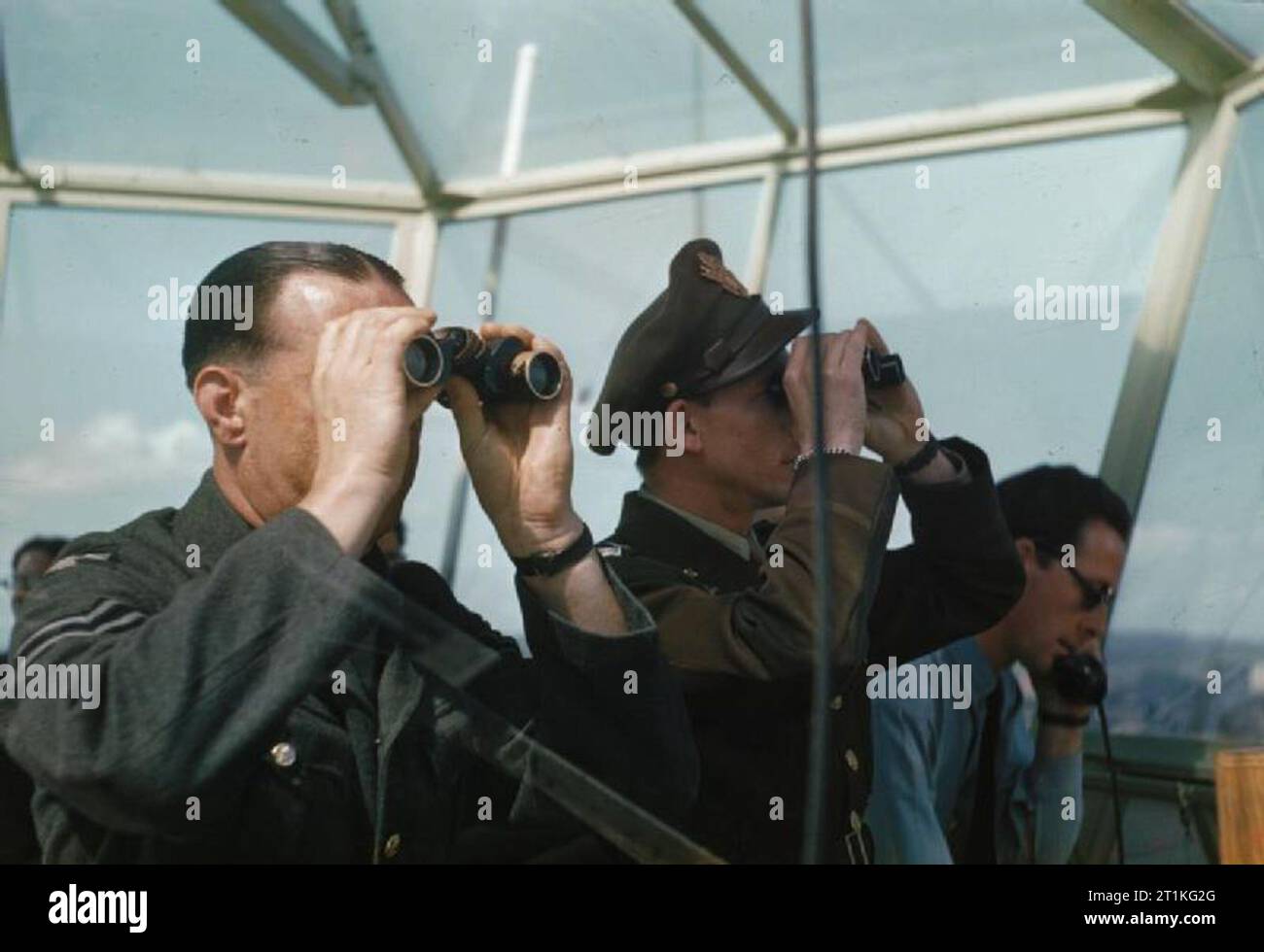 Prestwick Airfield, Scotland, 1944 An United States Army Air force ...