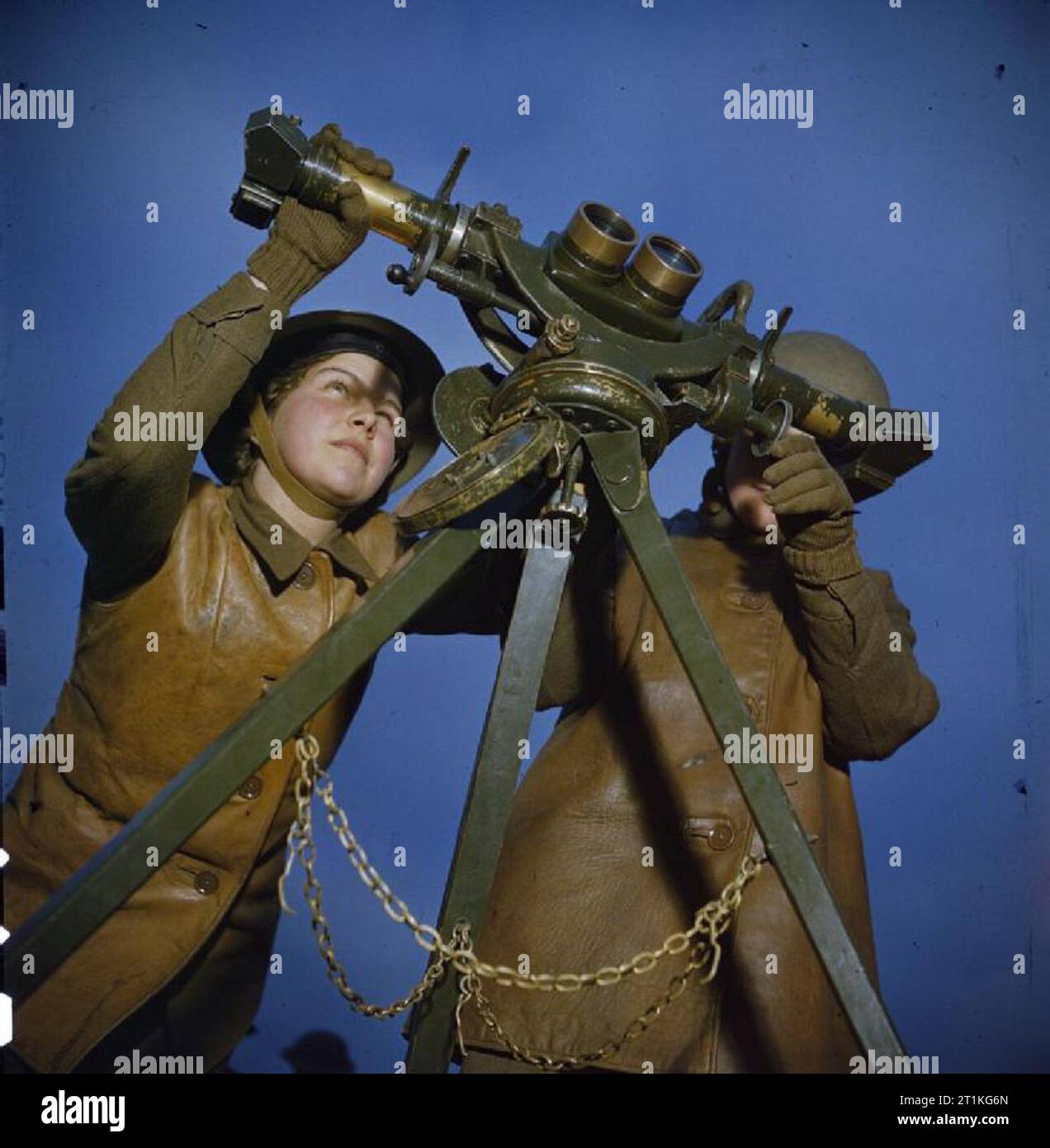 The Auxiliary Territorial Service at An Anti-aircraft Gun Site in ...
