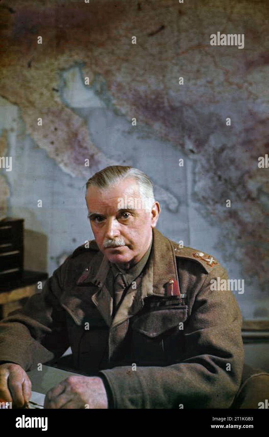 The British Army in Italy, March 1945 Lieutenant General W D Morgan ...