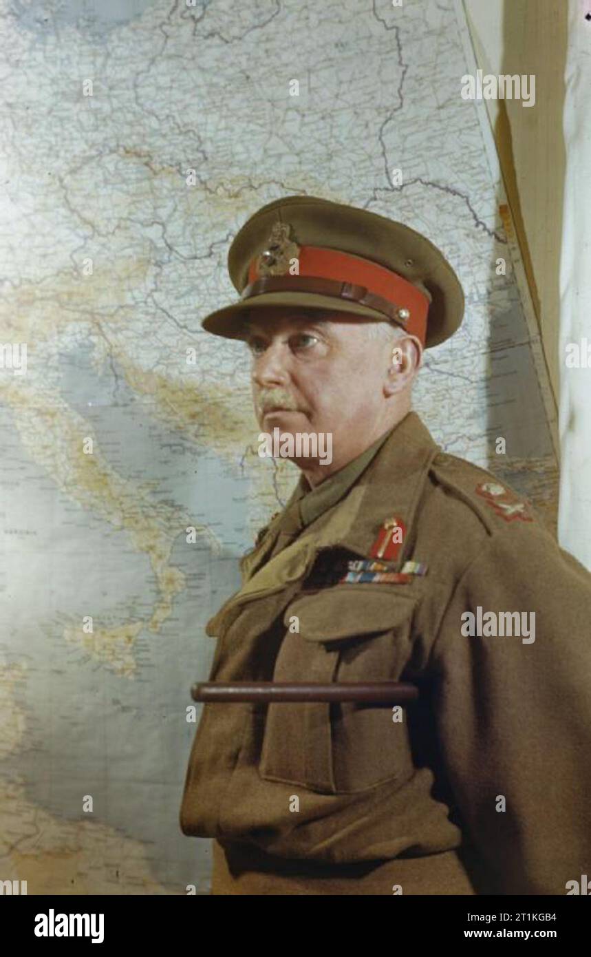 The British Army in Italy, March 1945 Lieutenant General W D Morgan ...