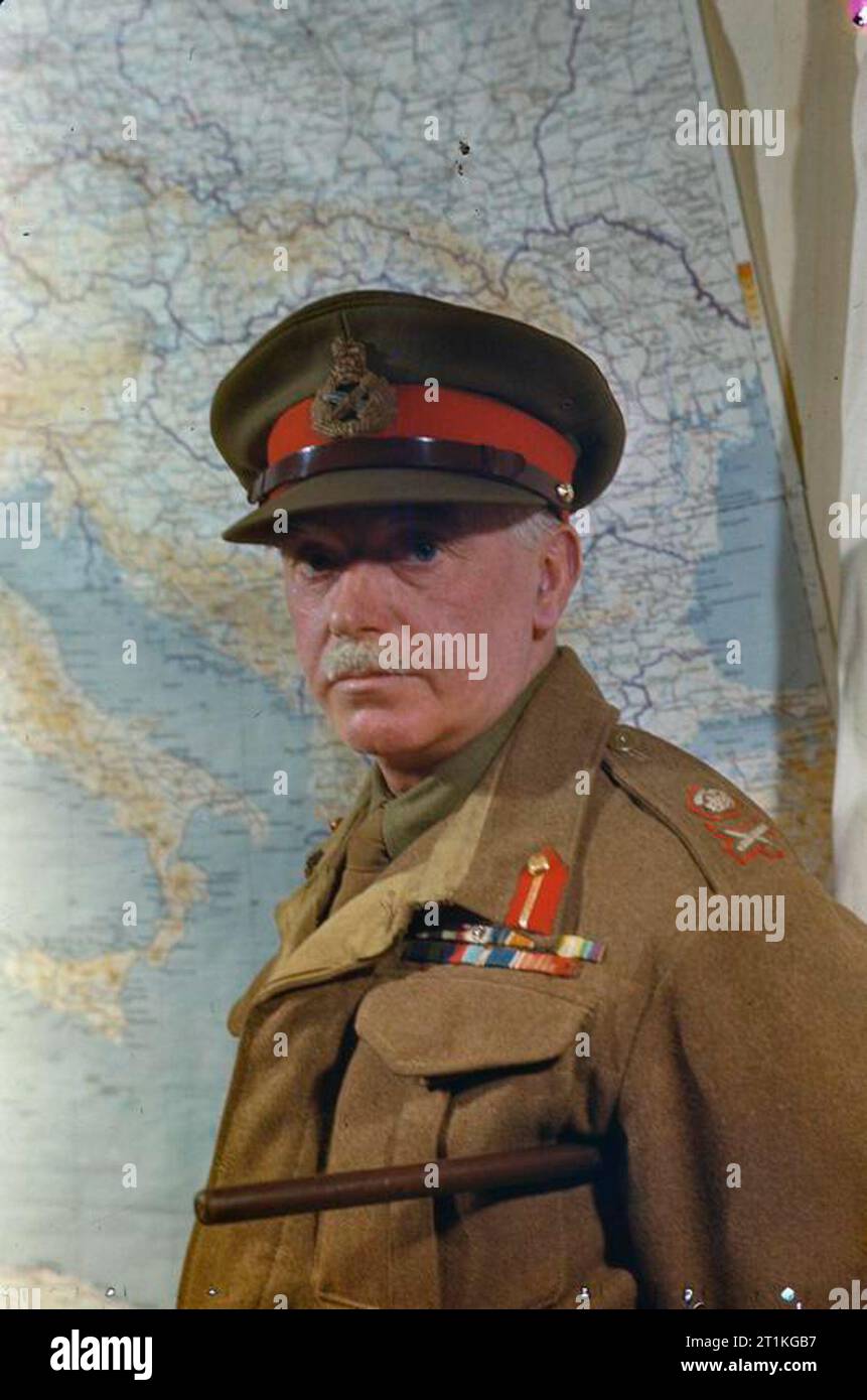 The British Army in Italy, March 1945 Lieutenant General W D Morgan ...