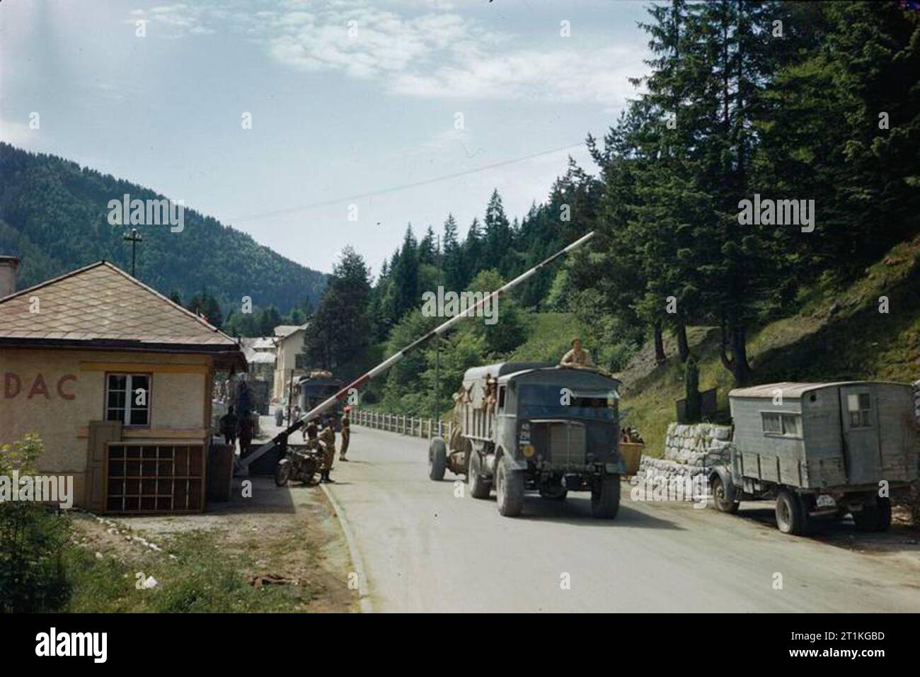 The Eighth Army in the Klagenfurt Area of Austria, May 1945 British ...
