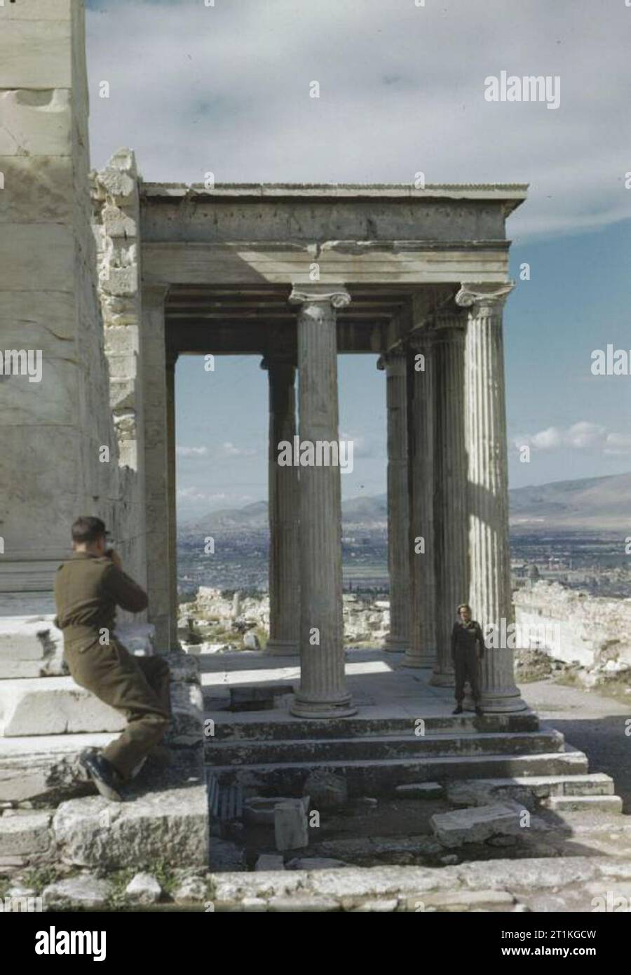 The British Army in Athens, Greece, October 1944 Sergeant R Gregory ...