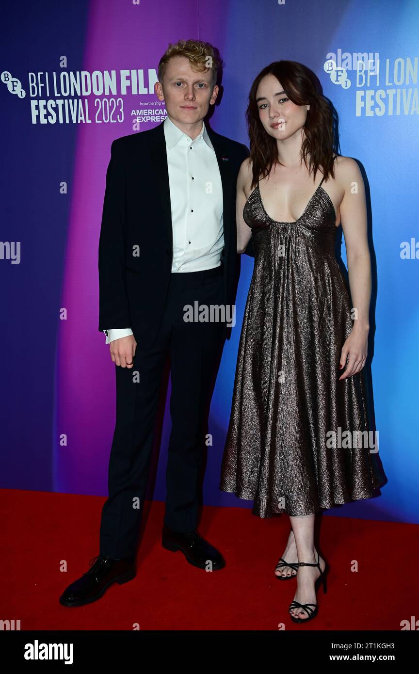 BFI Southbank, NFT1, London, UK. 14th Oct, 2023. George Jaques and Ruby ...