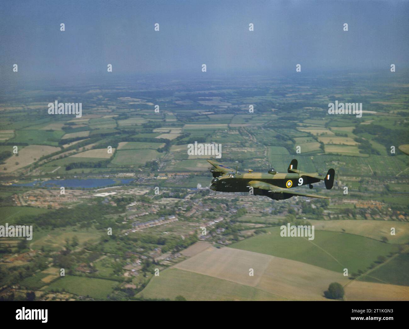 The Royal Air Force in Britain, June 1943 A Handley Page Halifax I ...