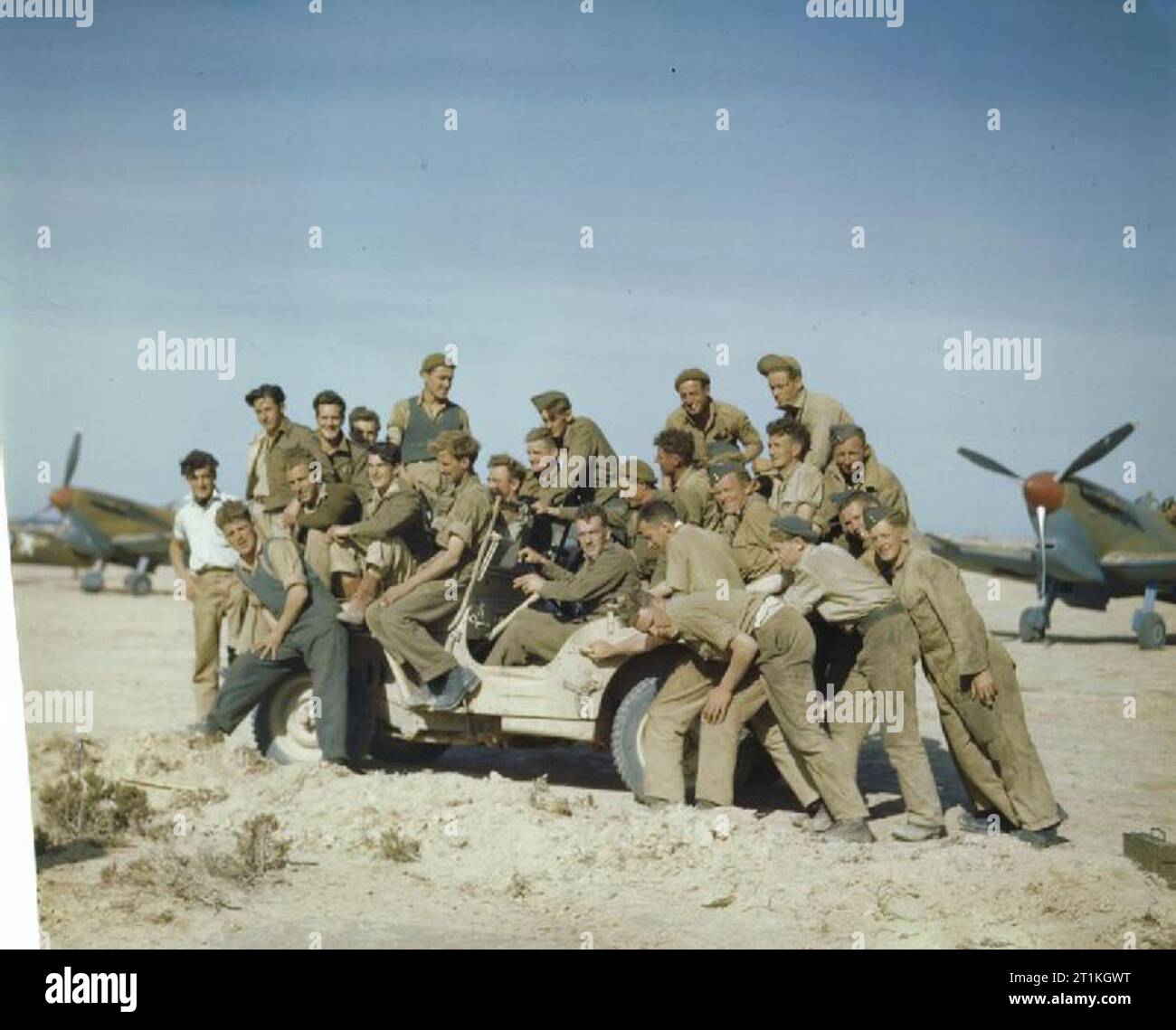 The Royal Canadian Air Force in Tunisia, April 1943 The ground crews of ...