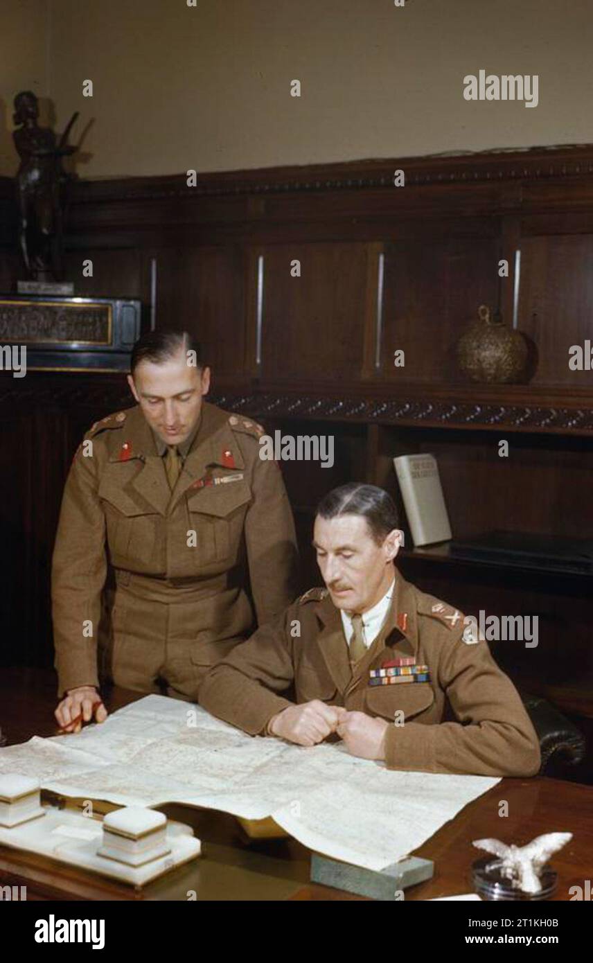 The Second World War- Personalities Lieutenant General R M Scobie ...