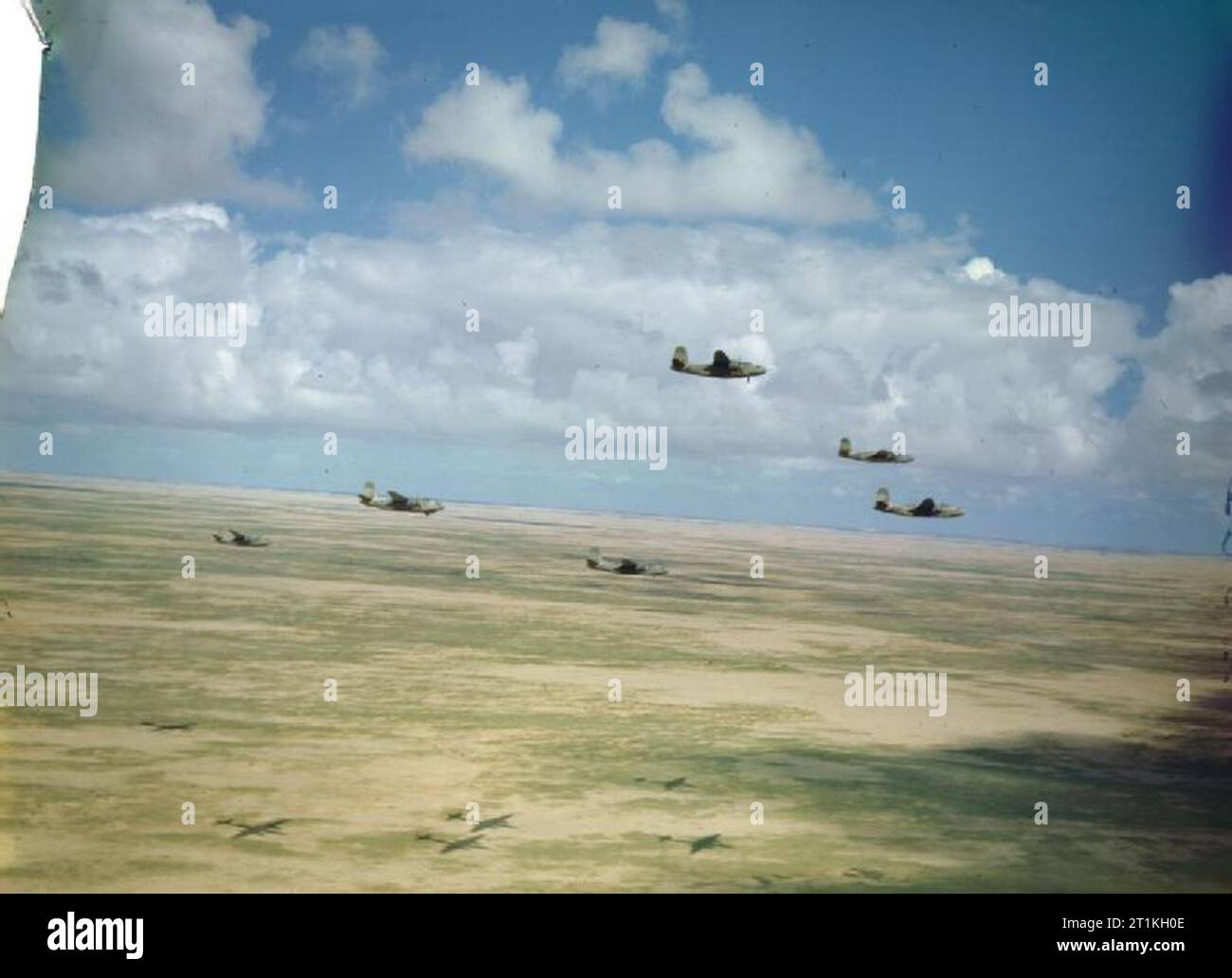 The South African Air Force in Tunisia, May 1943 Douglas Boston ...