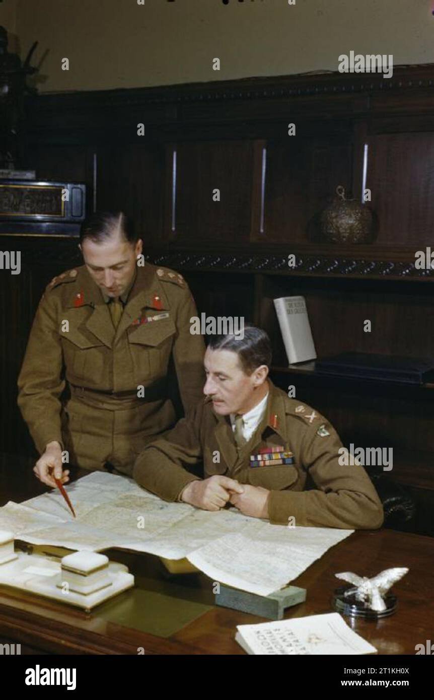 The Second World War- Personalities Lieutenant General R M Scobie ...