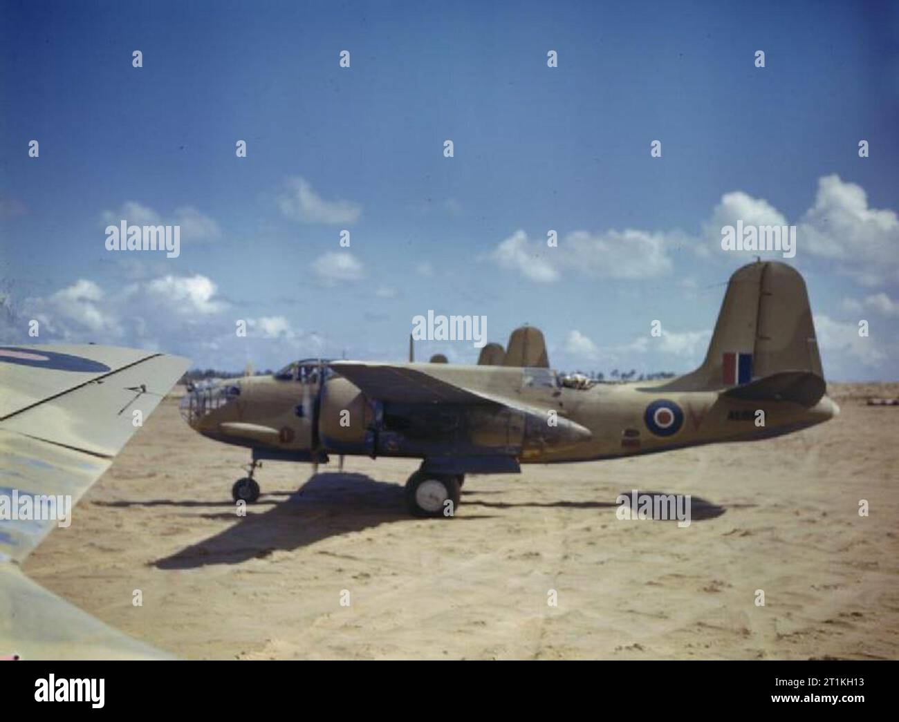 The South African Air Force in Libya, March 1943 Douglas Boston ...