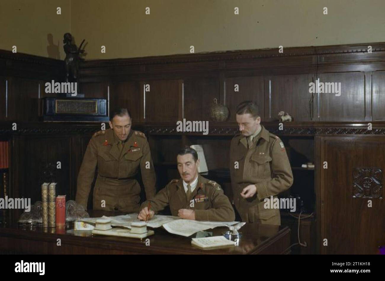 The Second World War- Personalities Lieutenant General R M Scobie ...