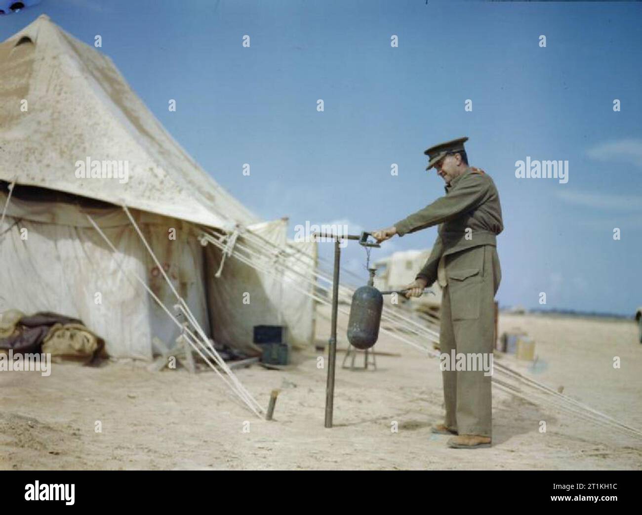 The Royal Air Force in the North African Desert, April 1943 A Royal Air ...