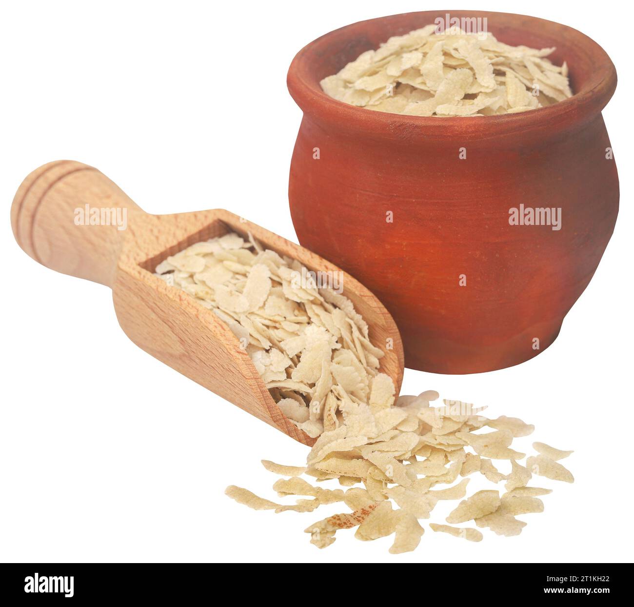 Flattened rice of South East Asia Stock Photo - Alamy