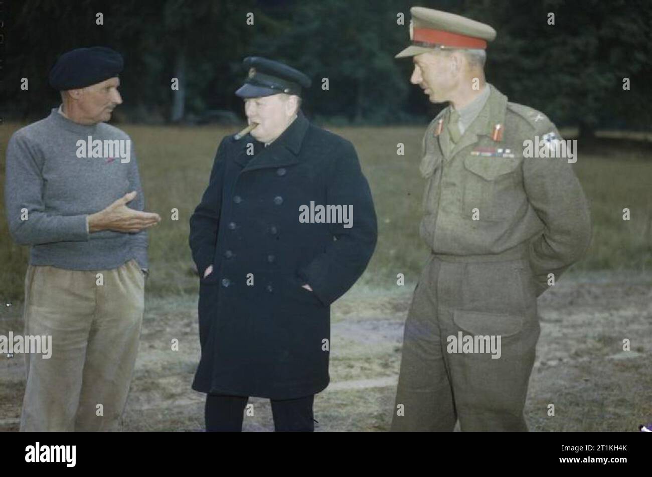 Bernard montgomery colour hi-res stock photography and images - Alamy
