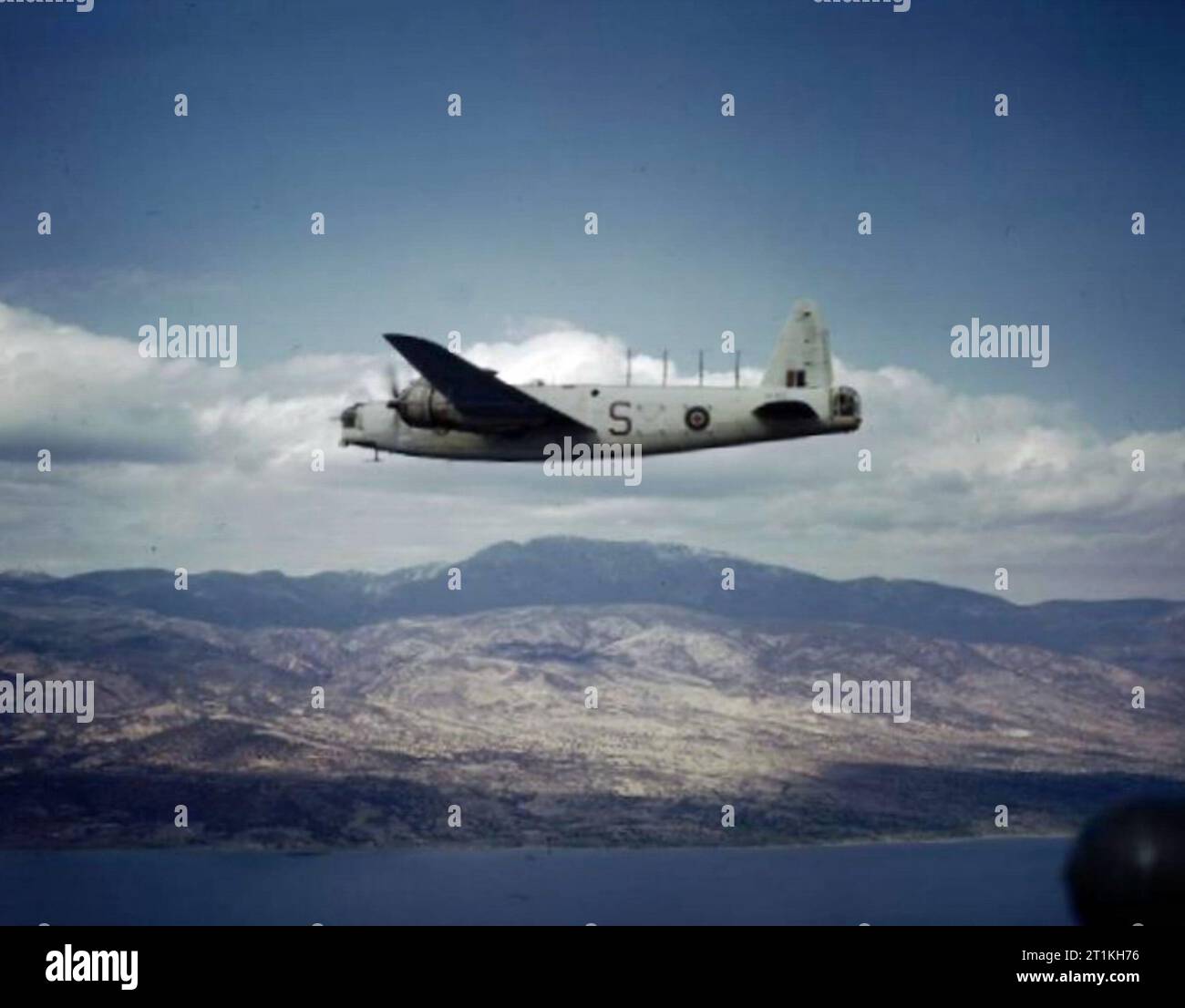 A Vickers Wellington GR.XII (serial JA412, 'S') of No. 221 Squadron ...