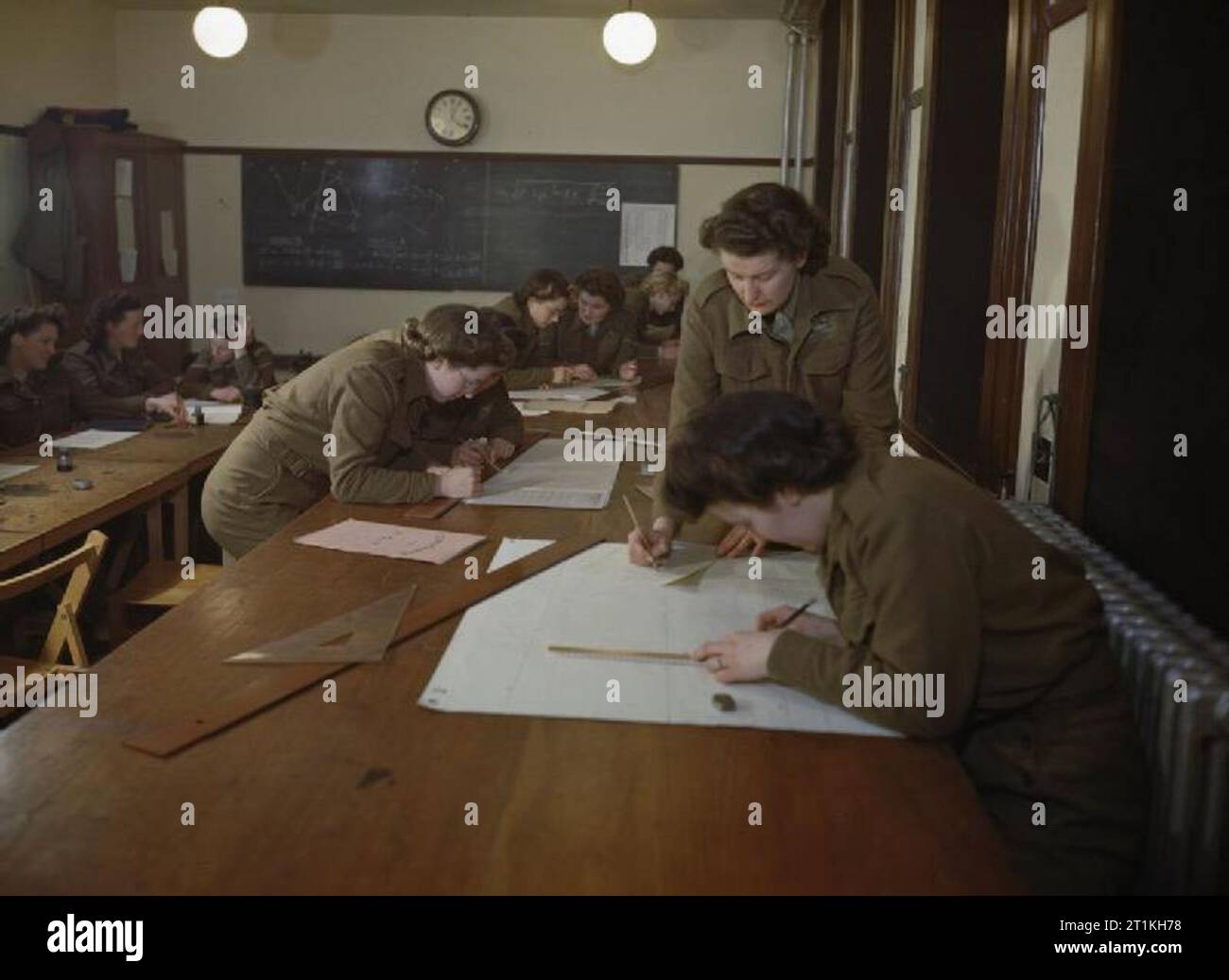 Plotting room world war two hi-res stock photography and images - Alamy