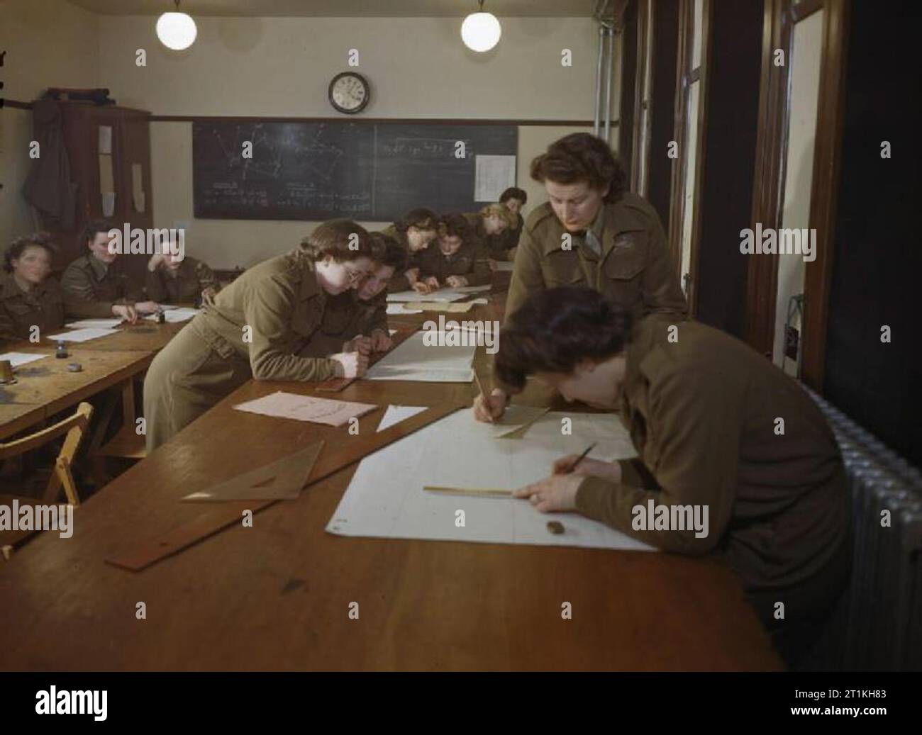 Plotting room world war two hi-res stock photography and images - Alamy
