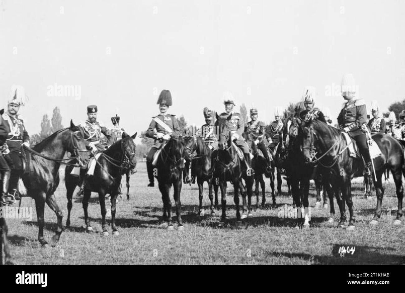 The Imperial German Army 1890 - 1913 Kaiser Wilhelm II and his brother ...
