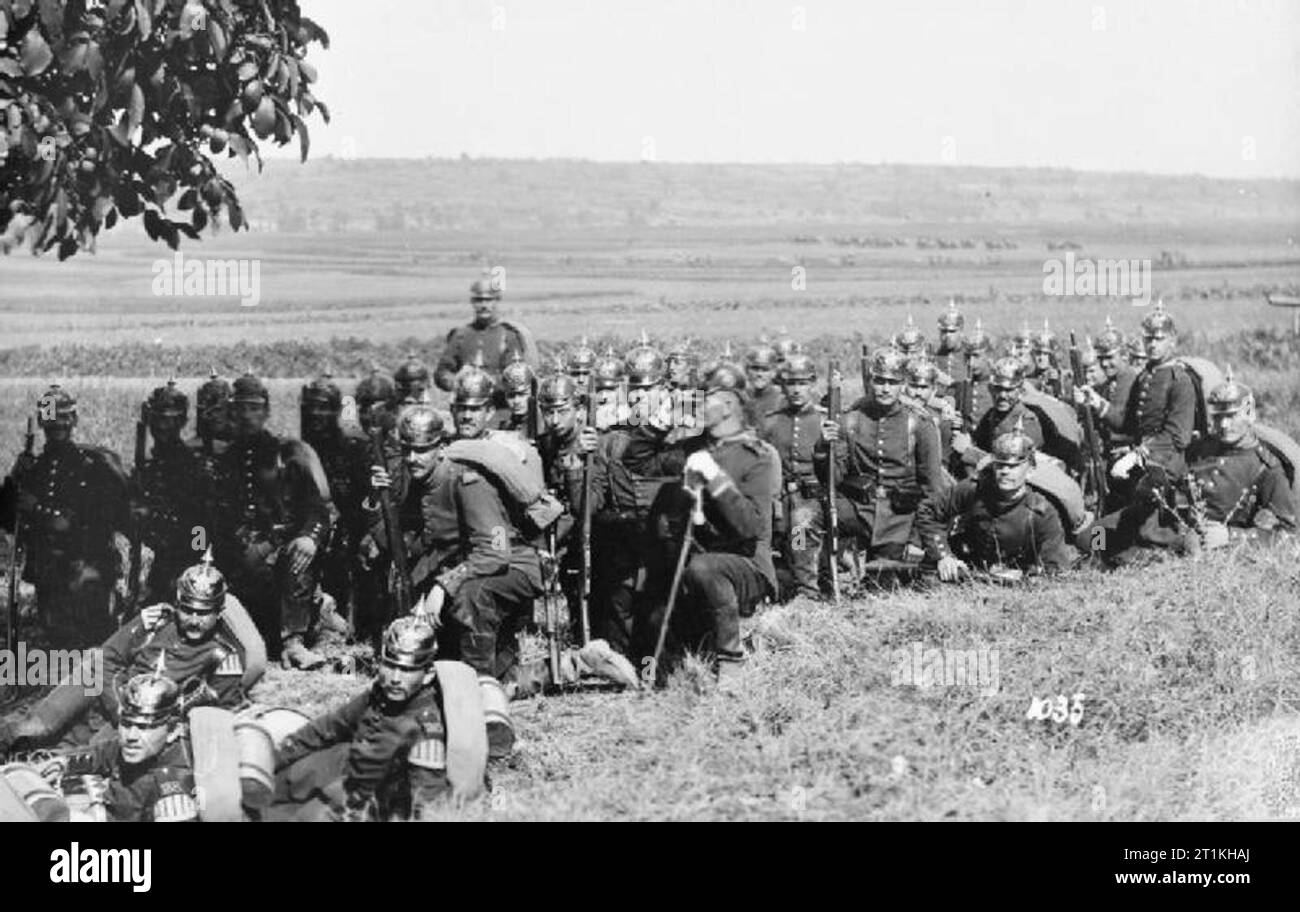 The Imperial German Army 1890 - 1913 Men of 138 Infantry Regiment rest ...