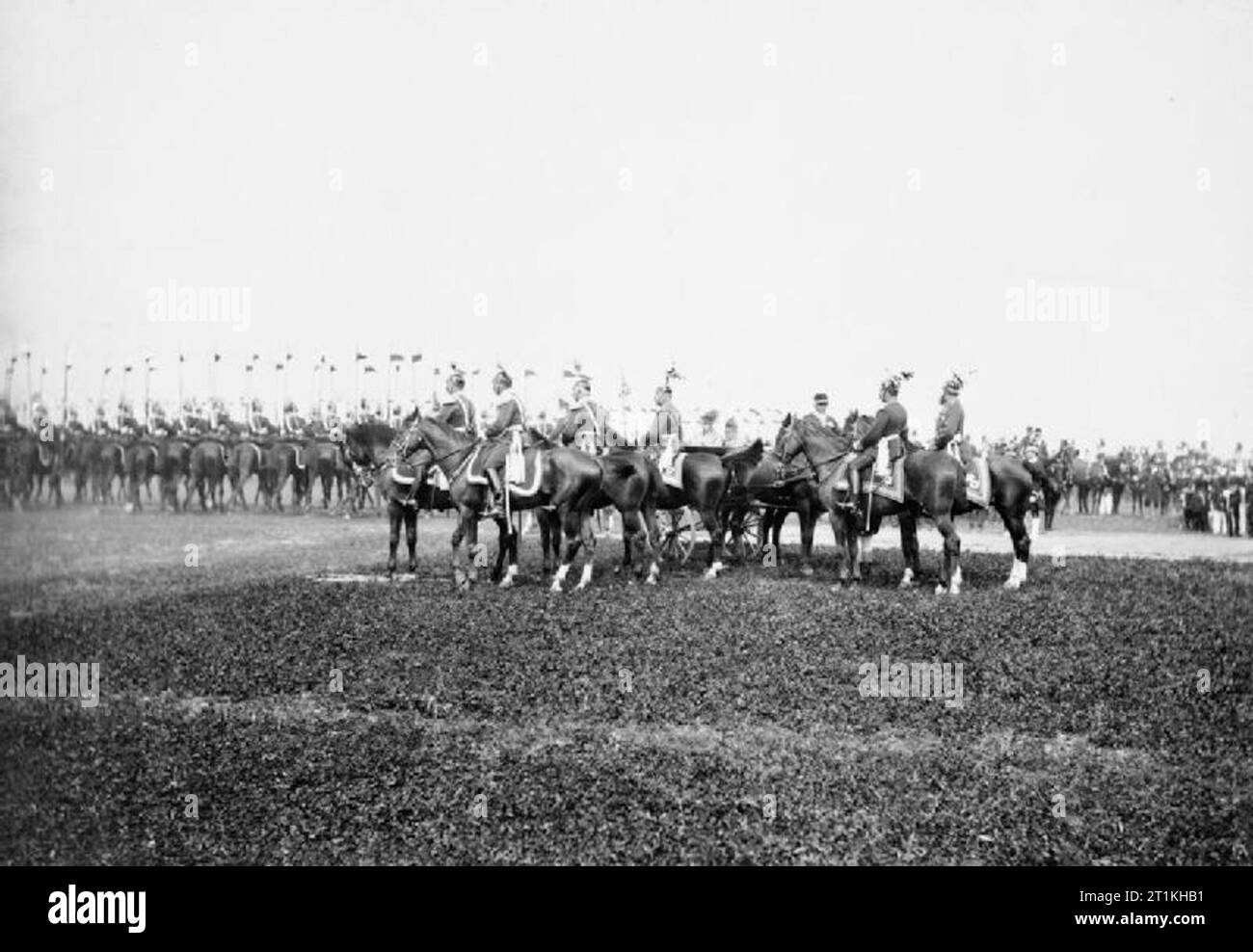 The Imperial German Army 1890 - 1913 Kaiser Wilhelm II takes the salute ...