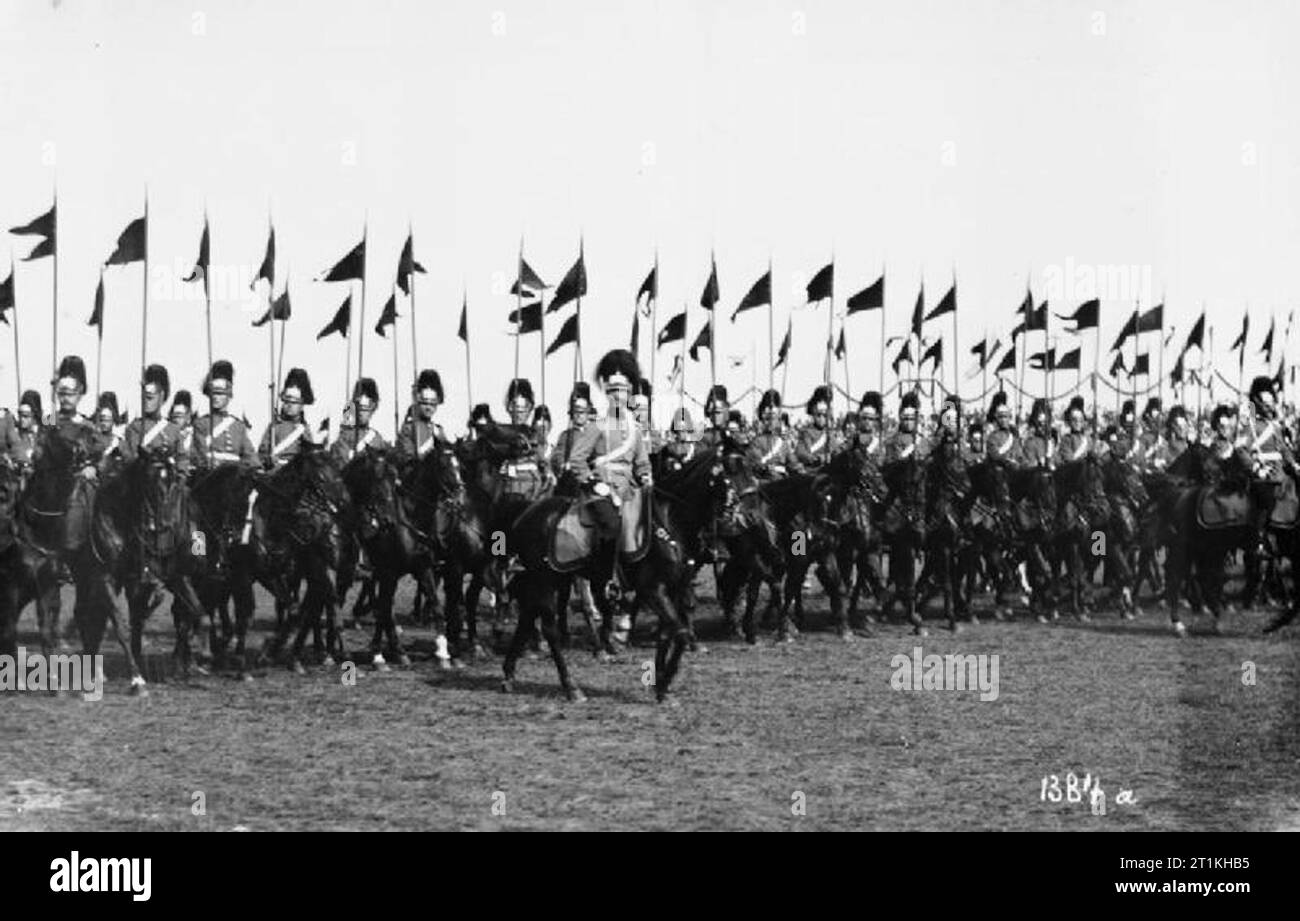 The Imperial German Army 1890 - 1913 A cavalry regiment during the ...