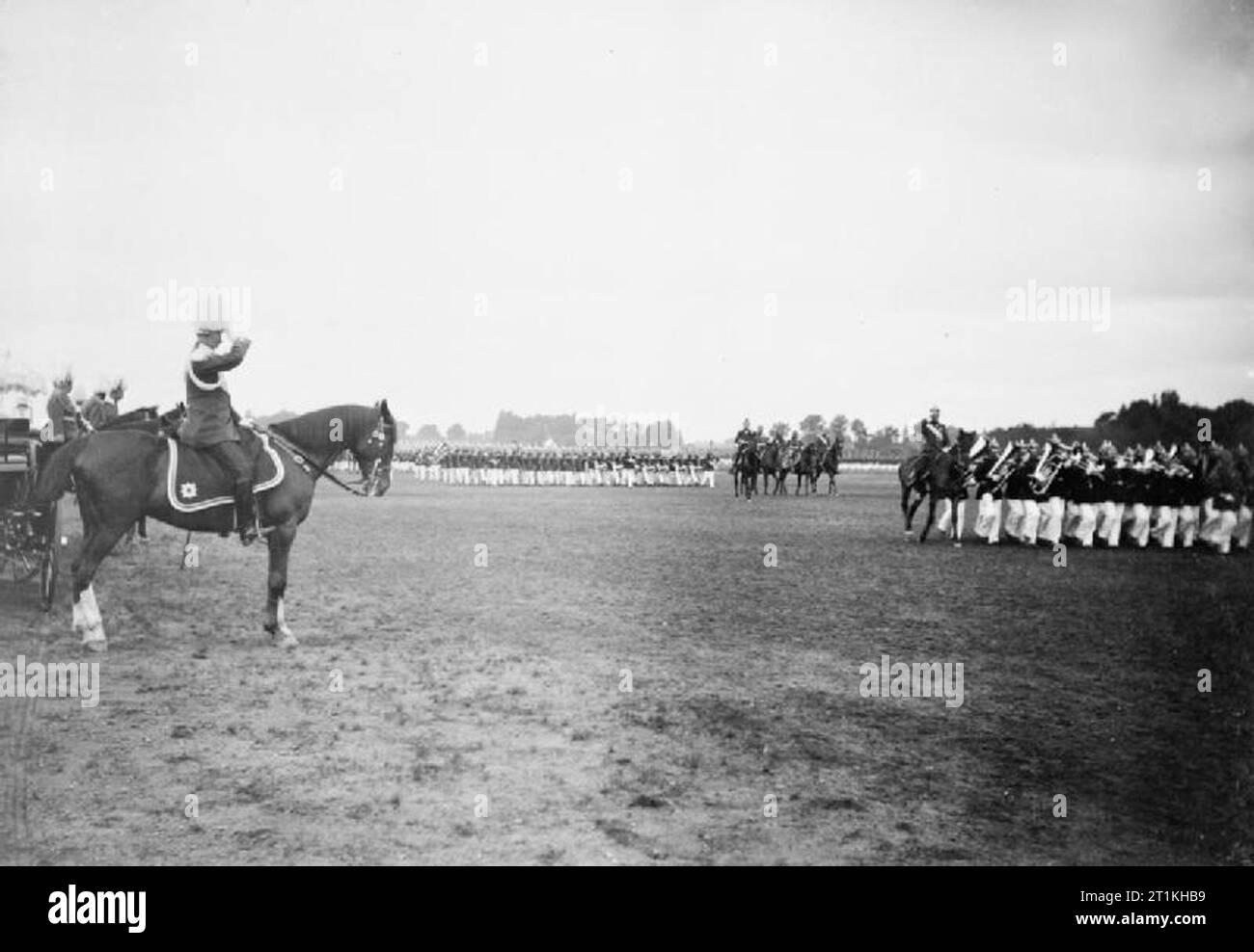 The Imperial German Army 1890 - 1913 Kaiser Wilhelm II takes the salute ...