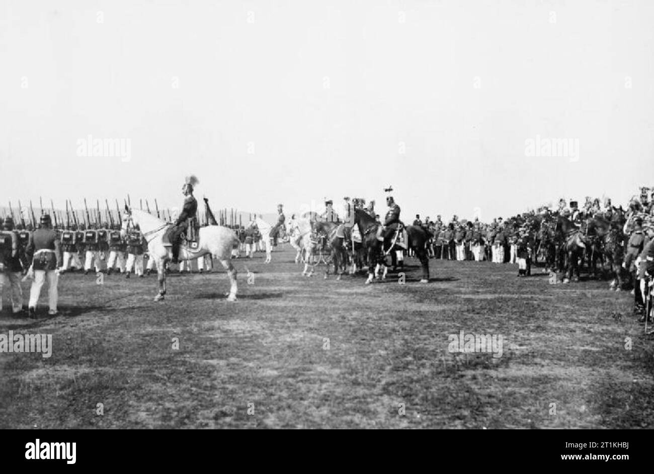 The Imperial German Army 1890 - 1913 Kaiser Wilhelm II takes the salute ...