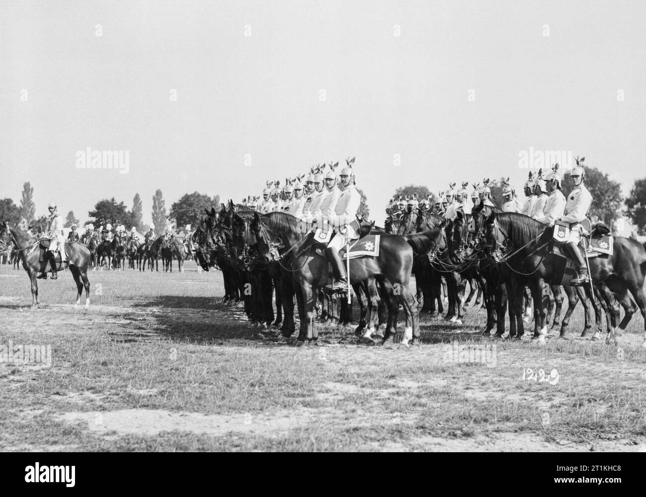 The Imperial German Army 1890 - 1913 The Garde du Corps on parade ...