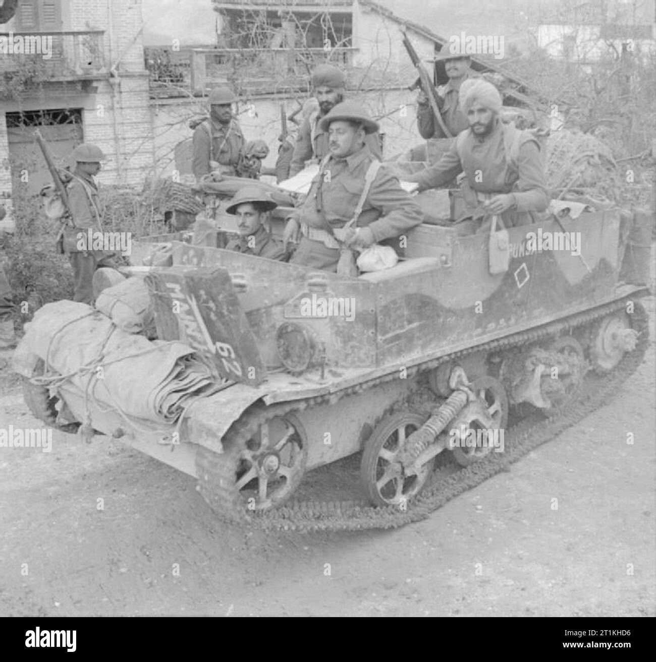 The British Army in Italy 1943 Indian troops of 6th Royal Frontier ...
