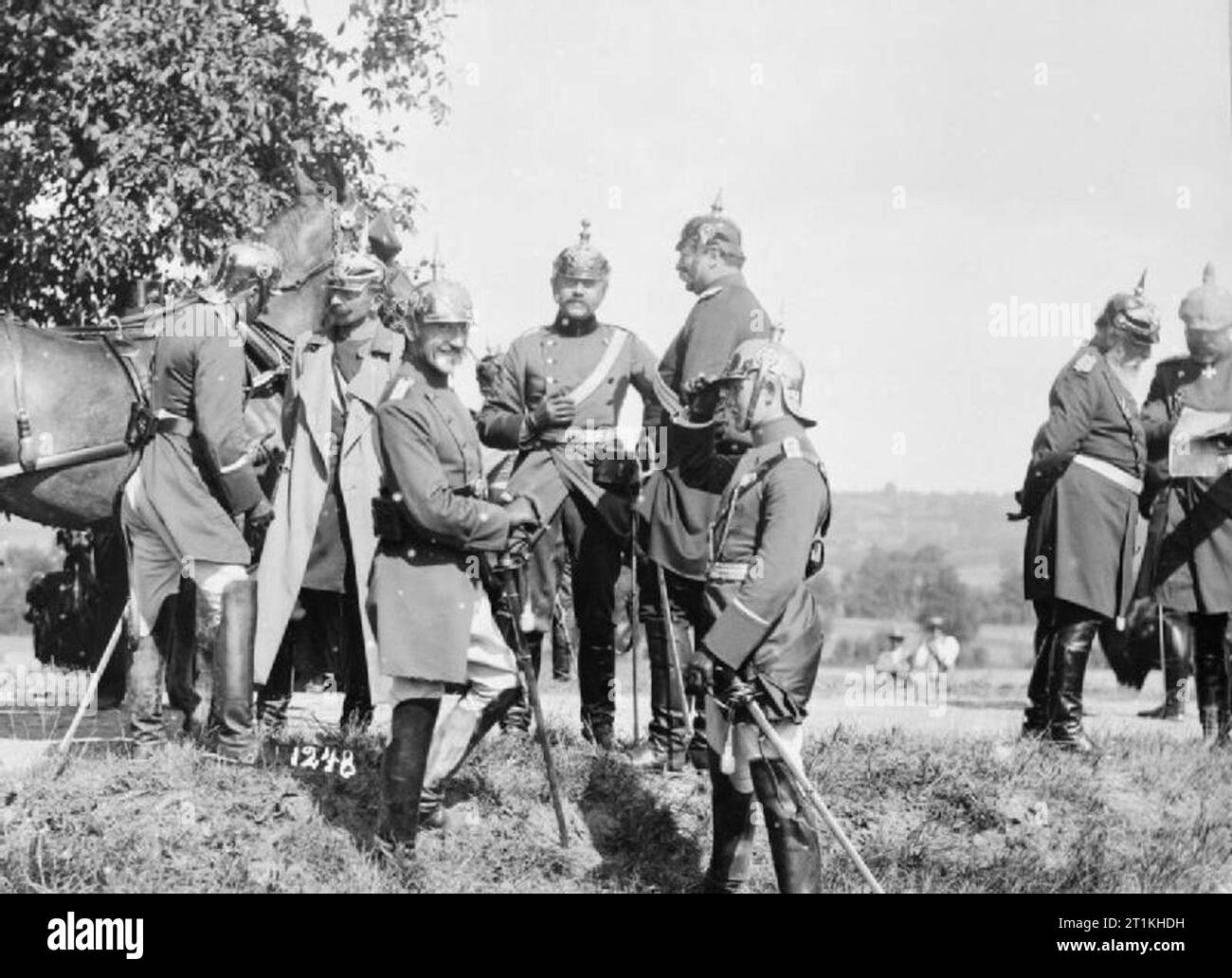 The Imperial German Army 1890 - 1913 The Kaiser (second from left ...
