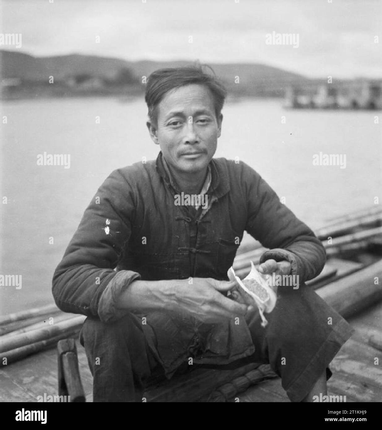 Cecil Beaton Photographs- General; China 1944, a river coolie Stock ...