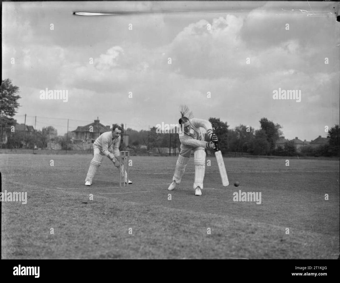 Cricket second world war hi-res stock photography and images - Alamy