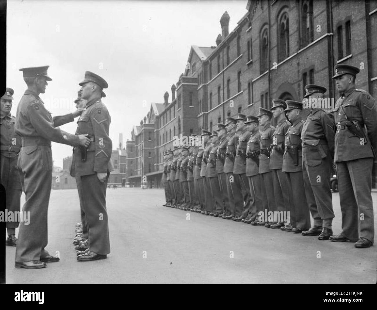 Demobilisation of the British Army Regimental Sergeant Major Stilwell ...