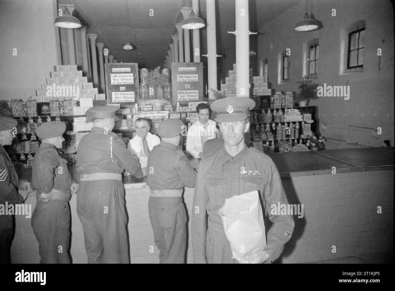 Demobilisation of the British Army Regimental Sergeant Major Stilwell ...
