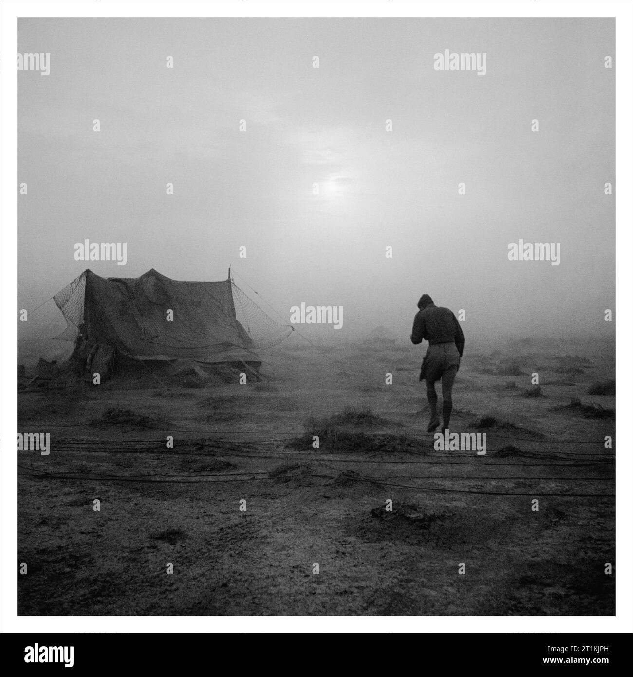 Way to the tent Black and White Stock Photos & Images - Alamy
