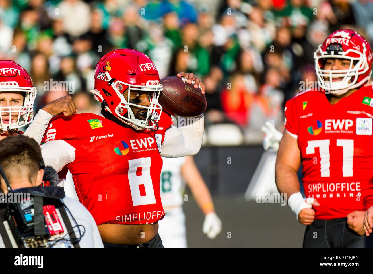 erima GFL BOWL, Game: Potsdam Royals - Schwaebisch Hall Unicorns in the ...