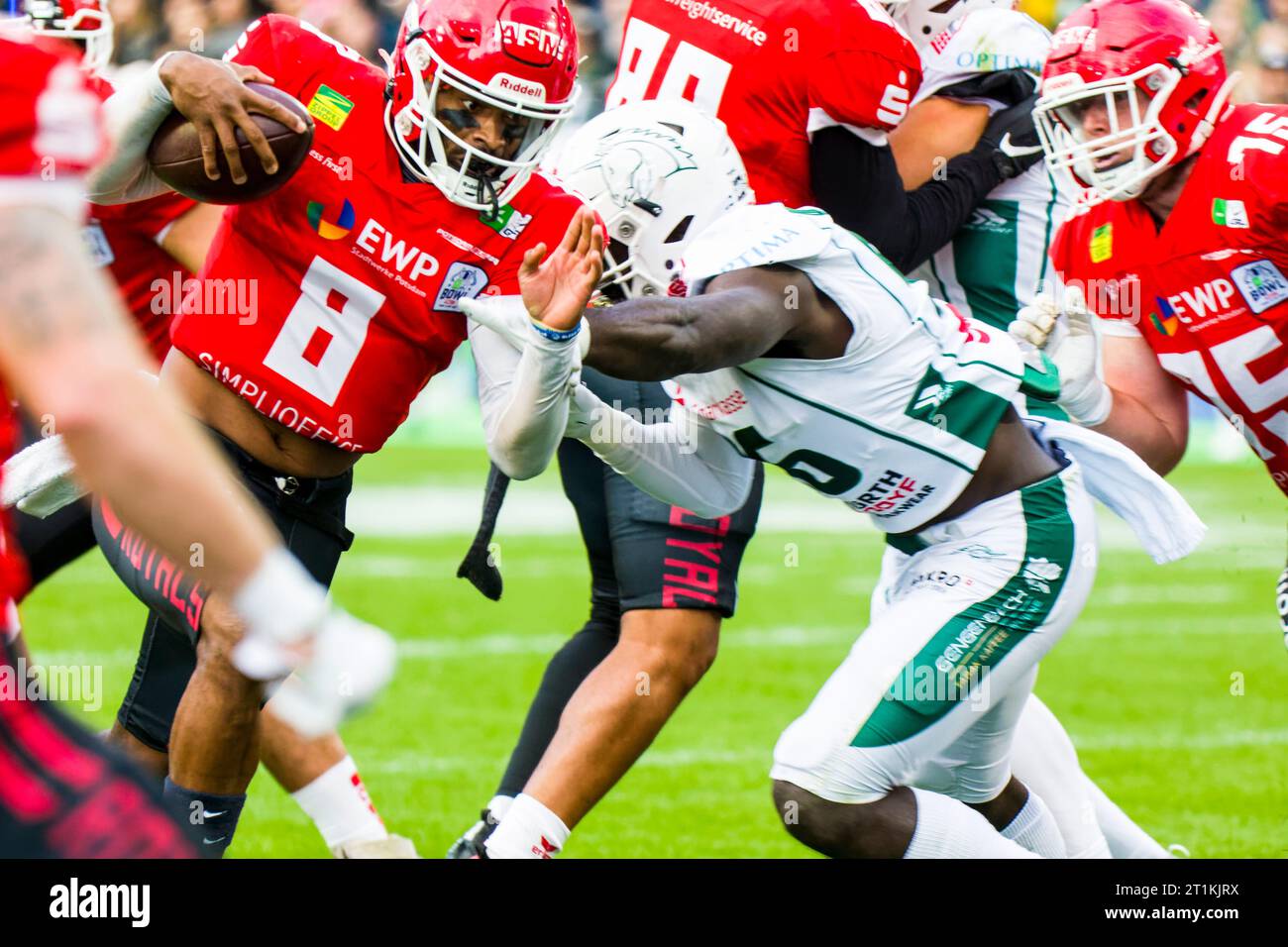 erima GFL BOWL, Game: Potsdam Royals - Schwaebisch Hall Unicorns in the ...