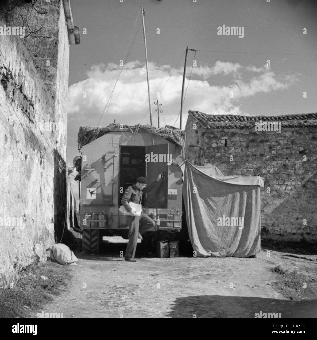 The British Army in Italy 1944 An ACV (armoured command vehicle) of ...