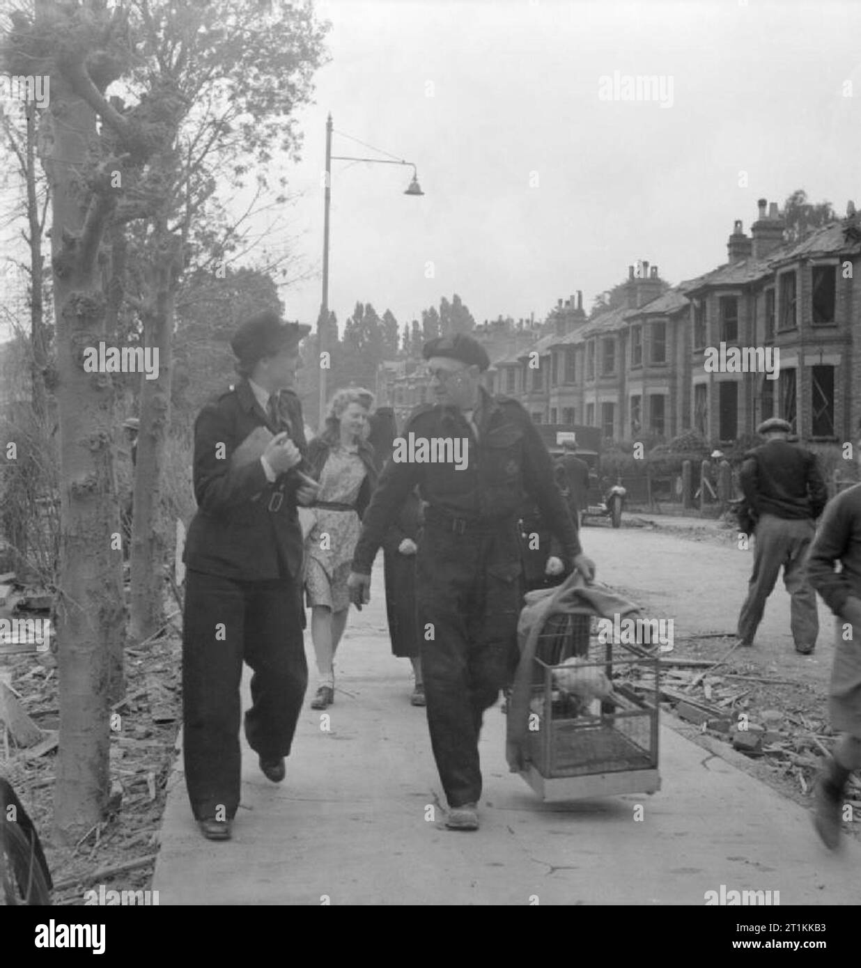 Flying Bomb- V1 Bomb Damage in London, England, UK, 1944 Two Civil ...