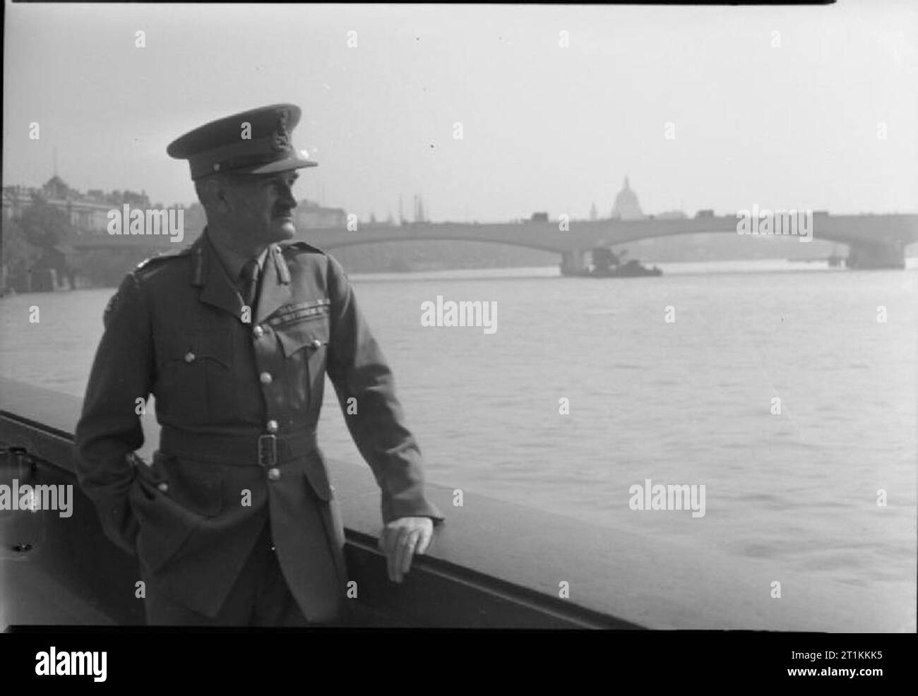 General Sir William Slim, London, England, UK, June 1945 A portrait of ...