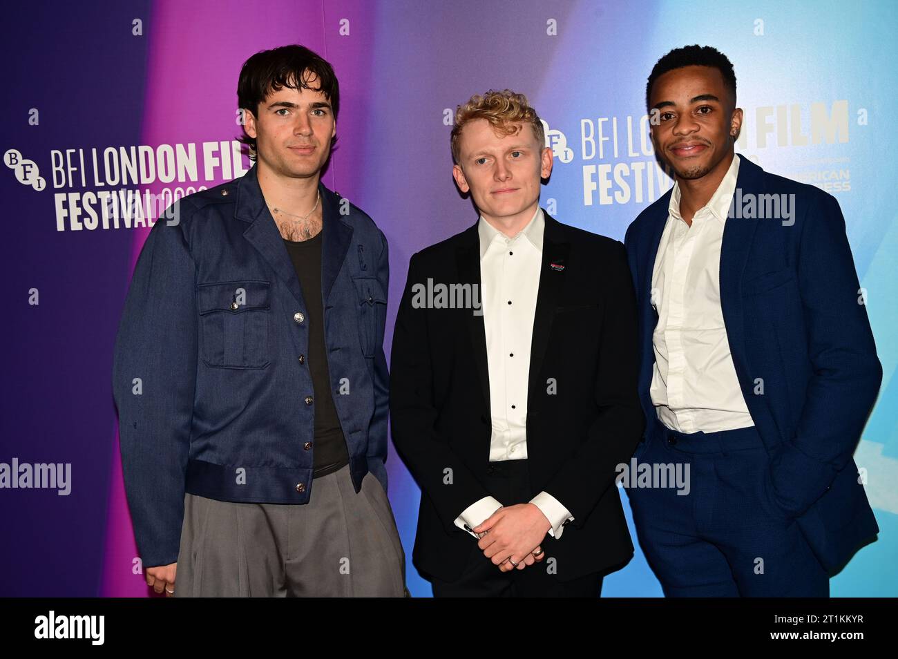BFI Southbank, NFT1, London, UK. 14th Oct, 2023. Jamie Flatters, George ...