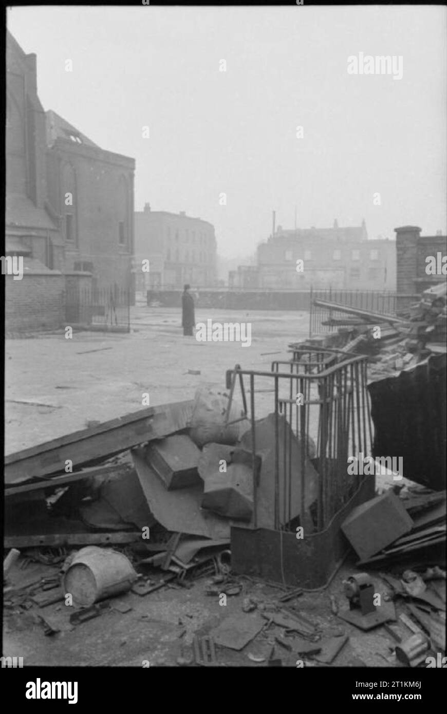 A Church Rises From the Ashes- Bomb Damage To St George's Cathedral ...